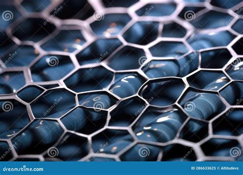 Graphene Sheets 3d Illustration 250877998