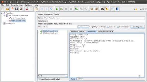 Jmeter Jms Point To Point Test Plan