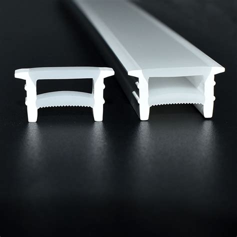 Flat 10mm Led Tape Light Diffuser Flexible Recessed Light Cover