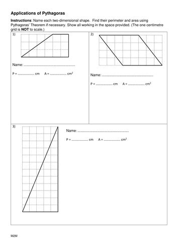 Applications Of Pythagoras Teaching Resources