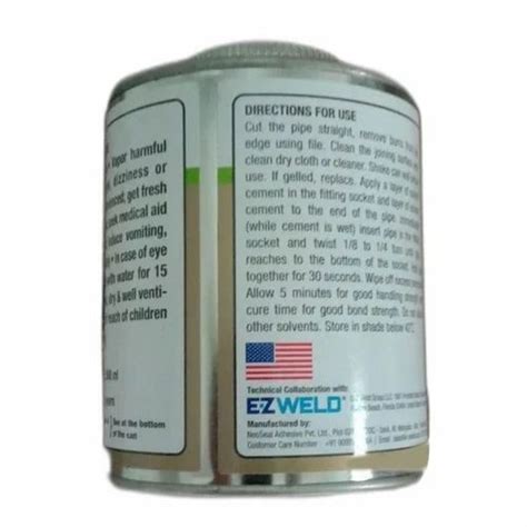 Ez Weld Pvc Solvent Cement 500ml Tin At ₹ 135piece In Jaipur Id