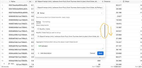 Sum Up Durations Rollup From Looked Up Data From Multiple Records