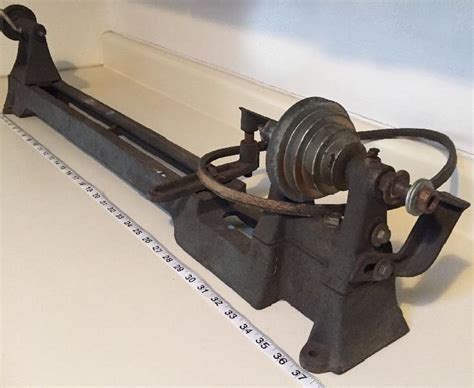 Vintage Montgomery Wards Wood Lathe