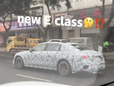 Next Gen Mercedes Benz E Class Lwb Spied Ahead Of Unveil Team Bhp