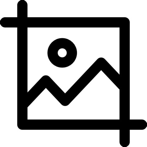 Image Basic Rounded Lineal Icon