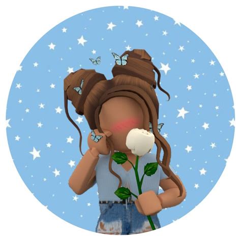 Blue Aesthetic Roblox Gfx🦋💎💙 Roblox Pictures Roblox Hello Kitty