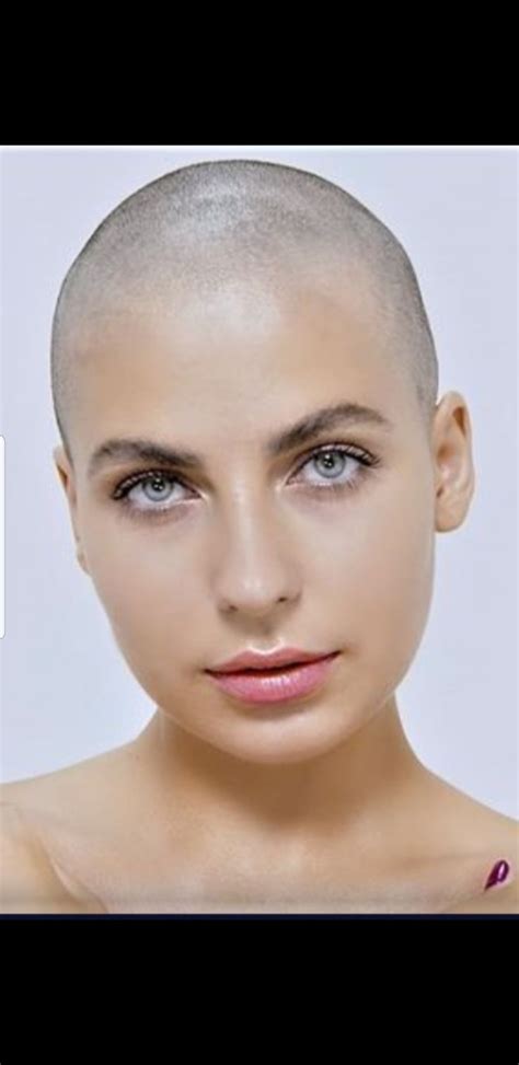 Pin By Rob Caldar On Bald Buzzed But Beautiful Bald Women Shaved