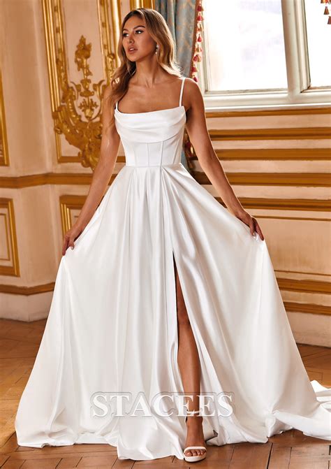 Silk Satin Wedding Dress 60 Photos