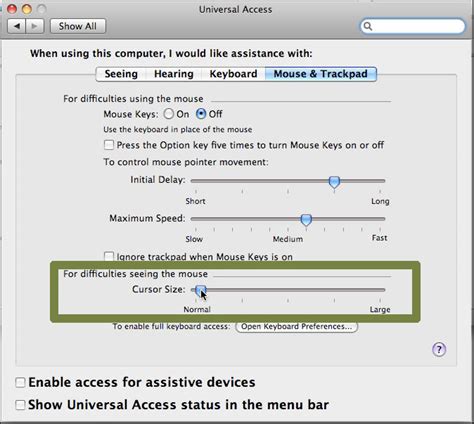 Mouse Pointer Visibility Hr Associates