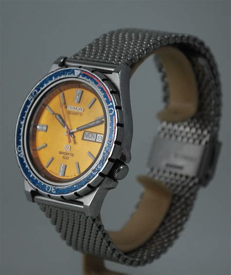 Sold 1980 Seiko Sq100 Divers Watch 7123 823h Birth Year Watches