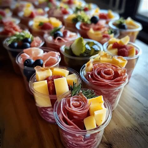 Individual Charcuterie Cups My Cooking Aid