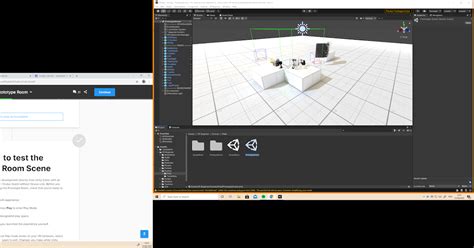 unity tutorials using a prototype vr environment