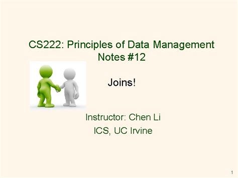 CS Principles Of Data Management Notes