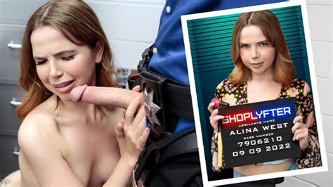 Shoplyfter Cute But Naughty Babe Alina West Offers Her Juicy Pussy To Perv Officer To Avoid