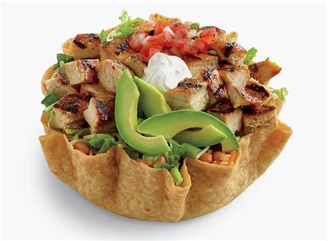 Tostada Salads Our Food El Pollo Loco