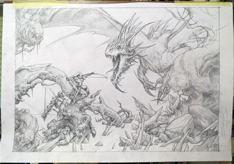Artstation Dragon Attack