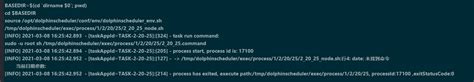 Unable To Execute Shell · Issue 5004 · Apachedolphinscheduler · Github