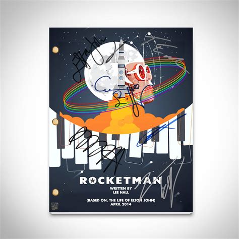 Rocketman 2019 Script Limited Signature Edition Rare T