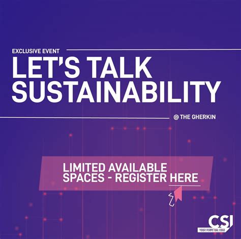 Csi Ltd A Csi Group Company On Linkedin Lets Talk Sustainability Csi
