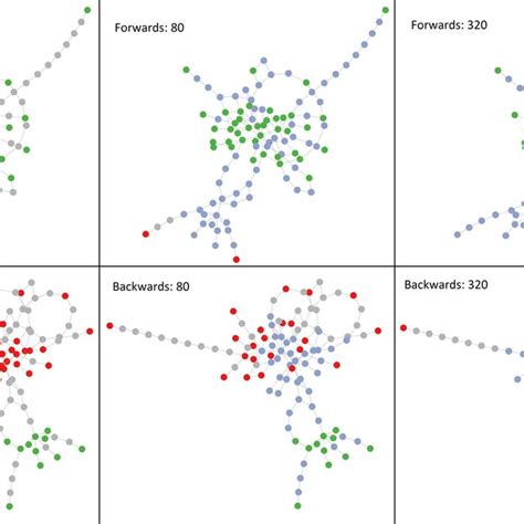Visualization Of Evolutionary Simulation Dots Represent Unique