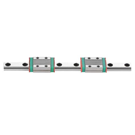 Linear Guide Rail MGN9B 150mm 4 Point Contact Lock Type Linear Rail Block Lightweight For