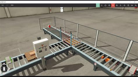 Factory Io Sorting By Heightbasic Ladder Youtube