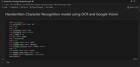 Jashwanth Sa On Linkedin Ocr Characterrecognition Codealpha