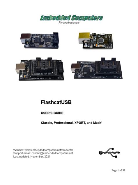 Flashcatusb Manual Download Free Pdf Flash Memory Error Detection