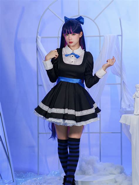 Panty And Stocking With Garterbelt Anarchy Stocking Cosplay Costume