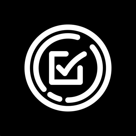 Check Box Line Inverted Icon 42069620 Vector Art At Vecteezy