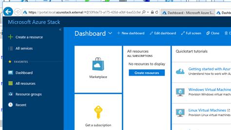 Azure Stack Hub にアクセスする Aimless