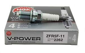 4 Plugs NGK Spark Plugs ZFR5F-11 2262 V-Power | eBay