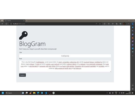 bloggram a dynamic blogging platform built using node js aaradhyakorde