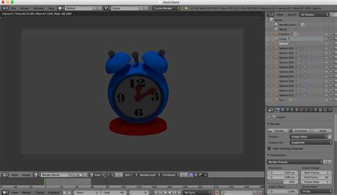 Rendering Result Not Visible When Using Blender Render Blender