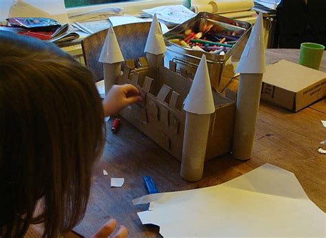 Cardboard Challenge Caines Arcade Mrs Foxs Sustainable Life Home Crafts And Food