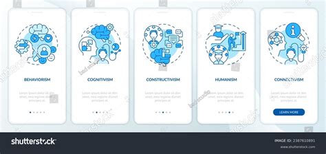 Behaviorism Cognitivism Constructivism Over 4 Royalty Free Licensable