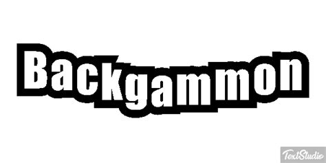 Backgammon Brand Animated  Logo Designs