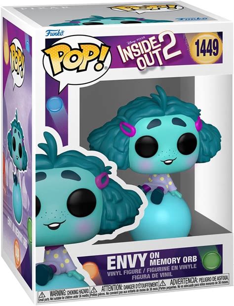 Funko Pop Disney Inside Out 2 Envy 2 Collectable Vinyl Figure