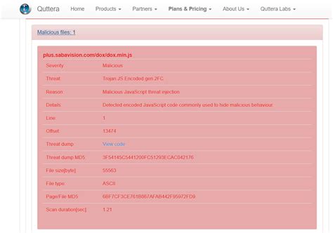 Threat Html Scrinject B Trojan Malware Finding And Cleaning Eset Security Forum