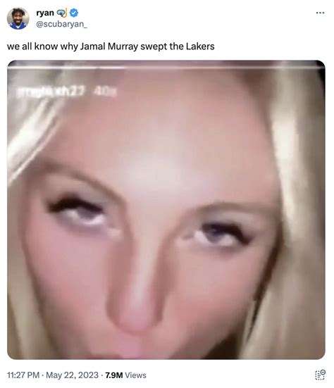 We All Know Why Jamal Murray Swept The Lakers Jamal Murrays