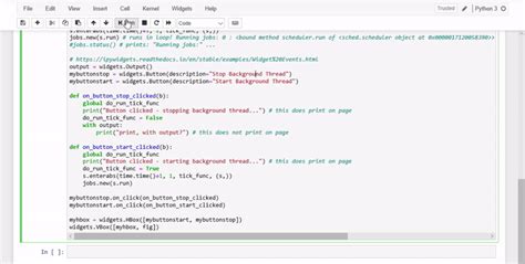 Python Jupyter And Timer Functions Stack Overflow