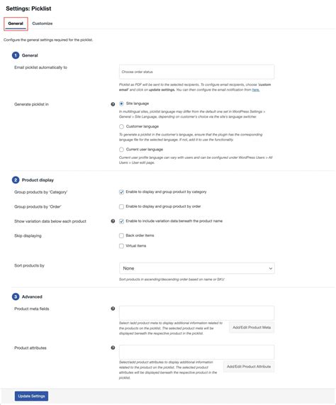 woocommerce picklist plugin setup guide webtoffee