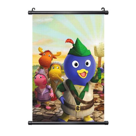 Hanging Poster The Backyardigans Wall Canvas Artwork With Frame Scroll