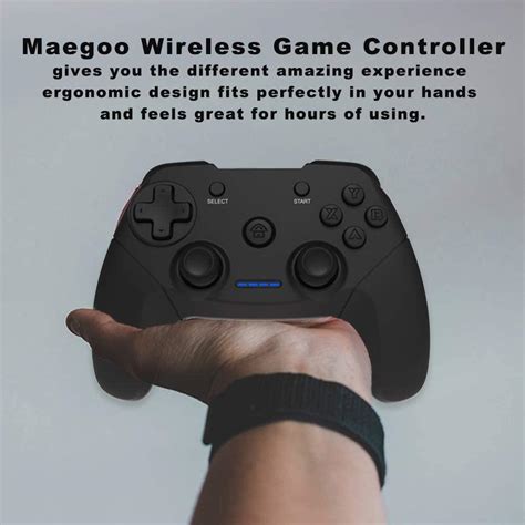 Maegoo Controller For Pc Ps3 Wireless 2 4 Ghz Remote Game Controller Gamepad Joystick With Dual