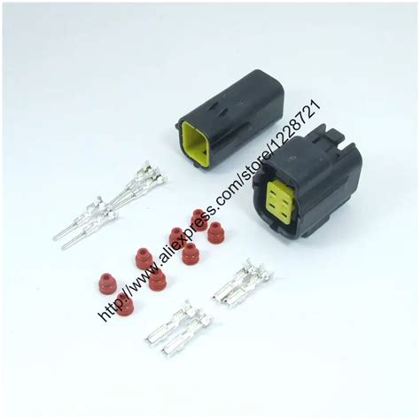 Sets Pin Way Female Male Sealed Sensor Connector SSC Waterproof Electrical Wire Cable