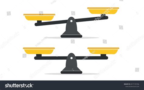 Vector Set Different Scales Flat Design Stock Vector Royalty Free