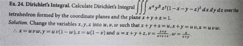which one is the actual dirichlet integral statement r askmath
