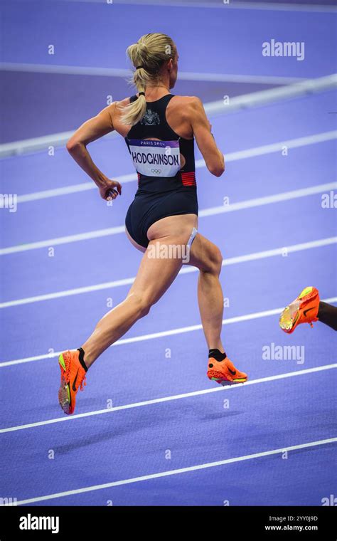 Keely Hodgkinson Participating In The 800 Meters At The Paris 2024