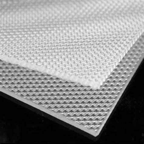 Prismatic Clear Perspex Light Diffuser Sheet Cut To Size Panel A3 A4 A5