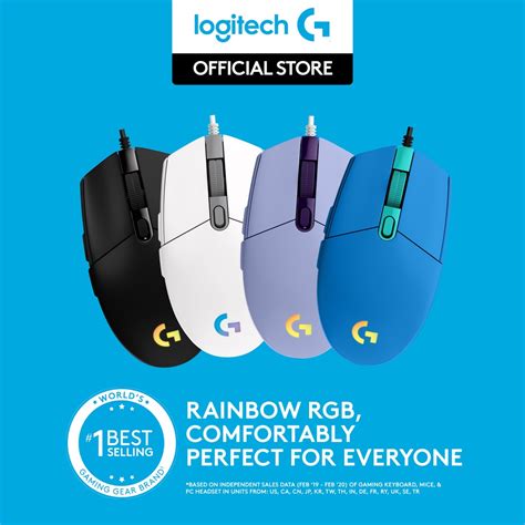 Jual Logitech G203 Mouse Gaming Wired Rgb Lightsync With Macro Shopee Indonesia